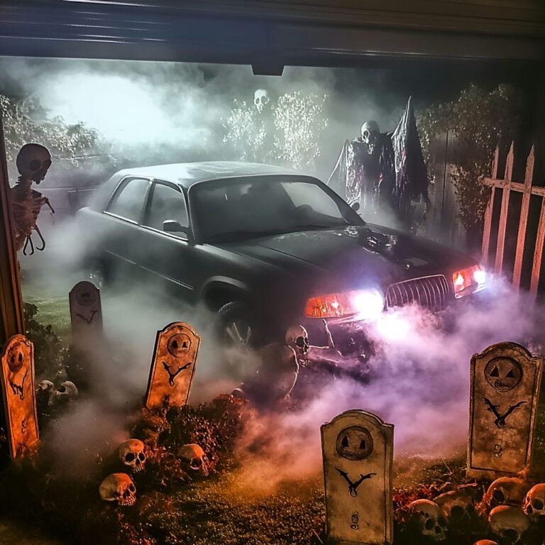 30 Halloween Garage Décor Ideas For A Spooky Transformation