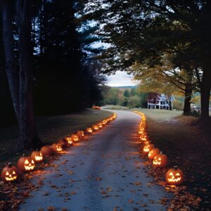 25 Halloween Driveway Ideas To Create A Haunting First Impression