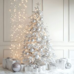 30 White & Silver Trees That Capture The Magic Of A Frosty Christmas