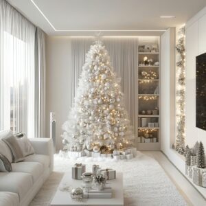 30 White & Silver Trees That Capture The Magic Of A Frosty Christmas