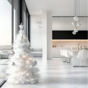 30 White & Silver Trees That Capture The Magic Of A Frosty Christmas