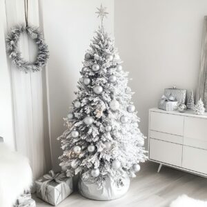 30 White & Silver Trees That Capture The Magic Of A Frosty Christmas