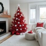 20 Red Christmas Trees Making A Striking Statement This Holiday Season