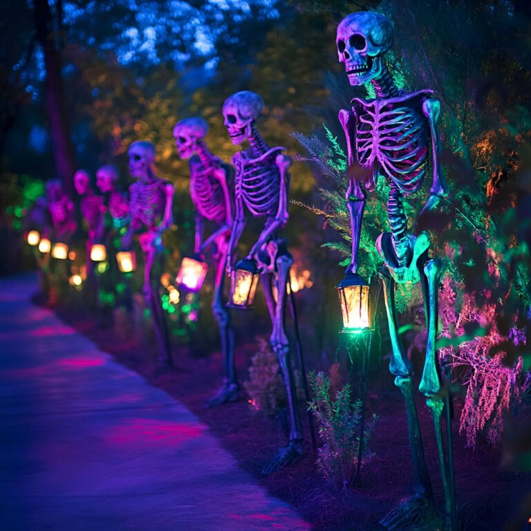 25 Halloween Driveway Ideas To Create A Haunting First Impression