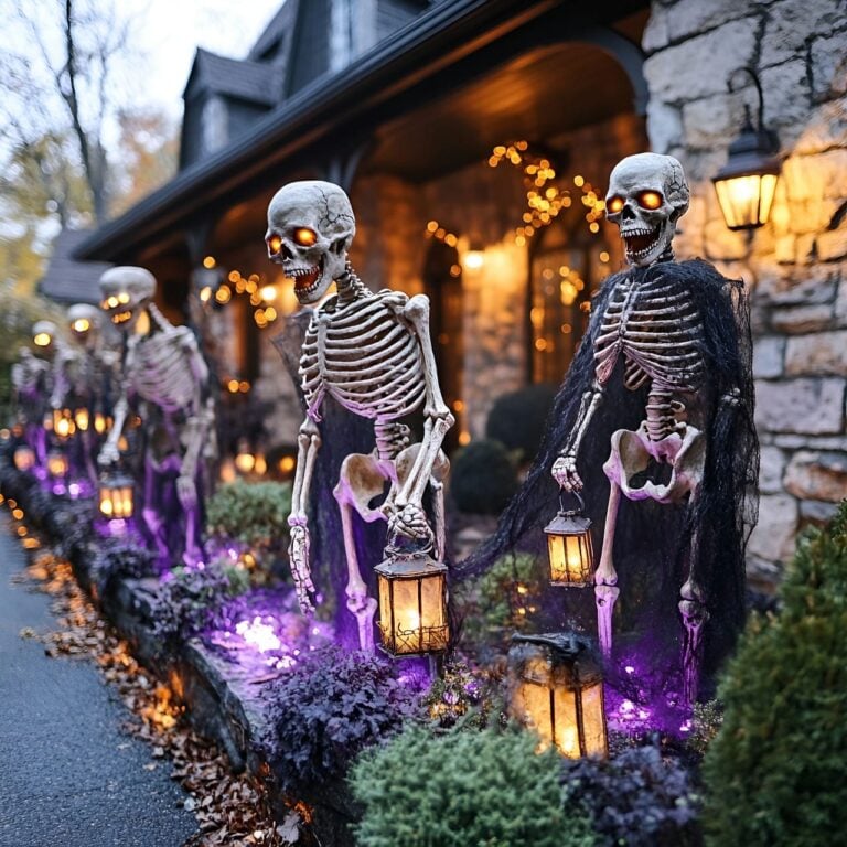 25 Halloween Driveway Ideas To Create A Haunting First Impression