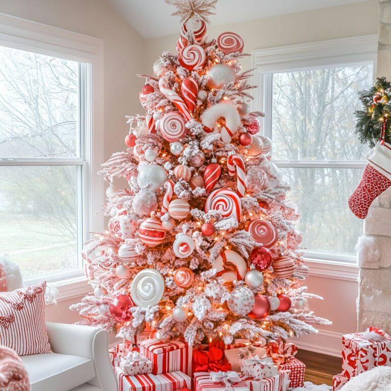 20 Red Christmas Trees Making A Striking Statement This Holiday Season