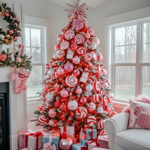 20 Red Christmas Trees Making A Striking Statement This Holiday Season