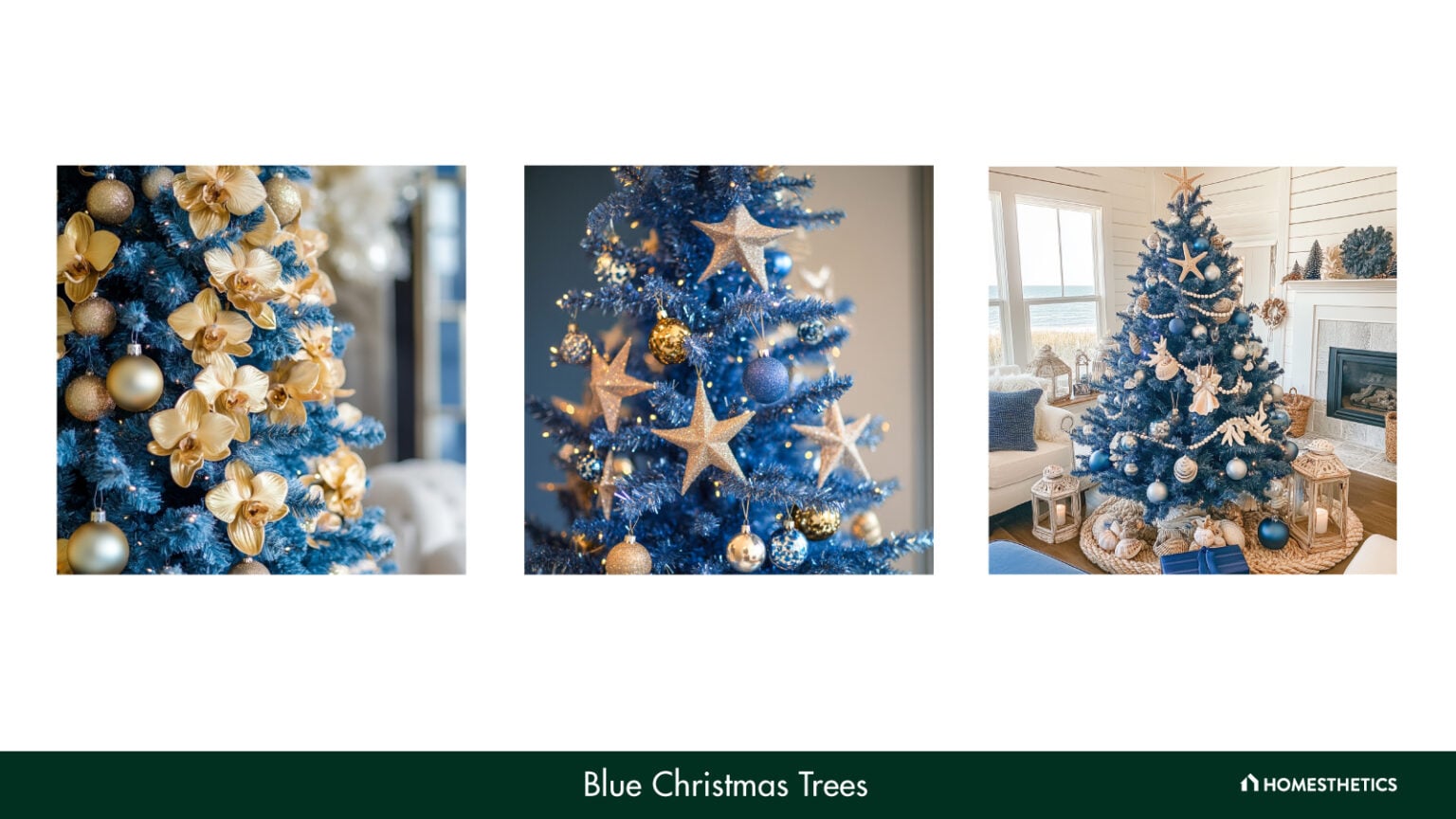 20 Blue Christmas Trees Bringing Elegance To Your Festive Décor