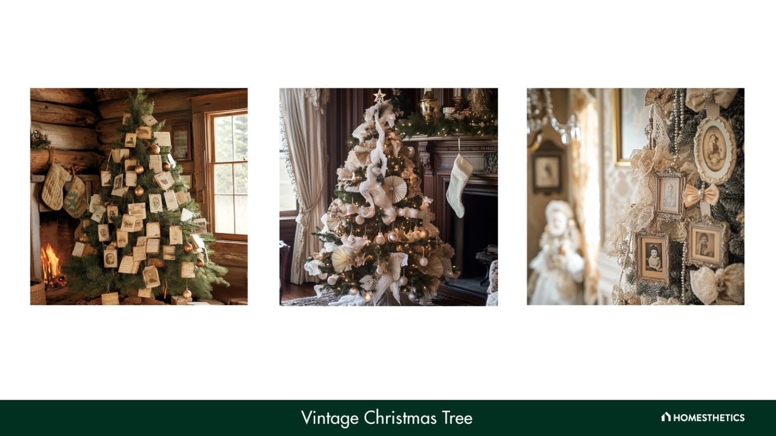 25 Vintage Christmas Trees For A Nostalgic Holiday Décor