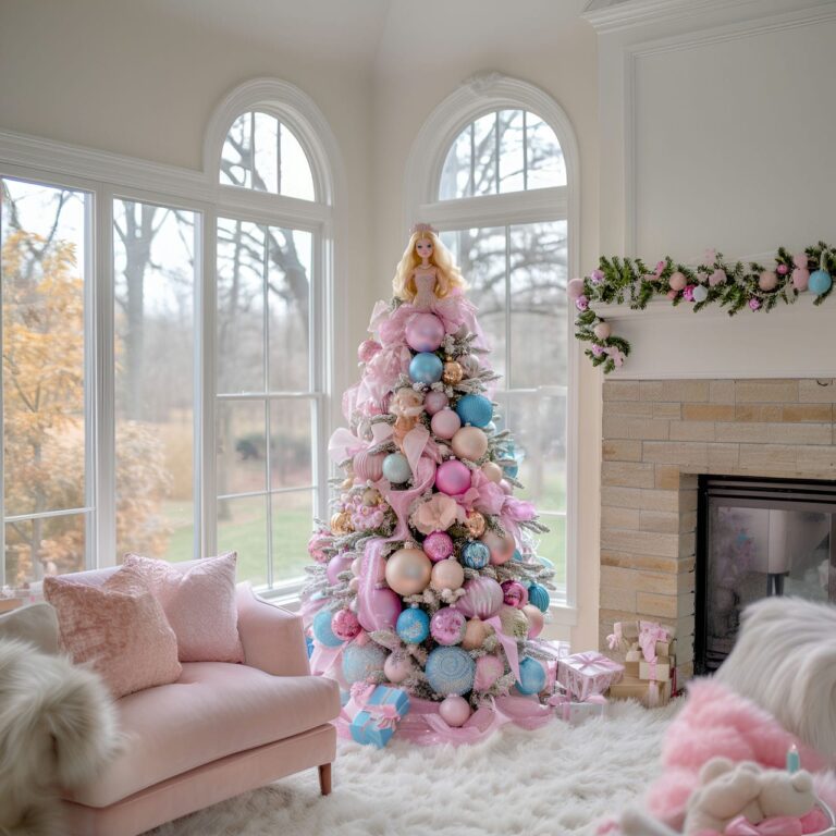 20 Pastel Christmas Trees To Inspire A Whimsical And Cozy Holiday Décor