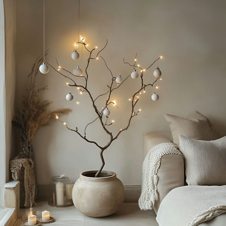 31 Minimalist Christmas Trees Bringing Elegant Simplicity To Décor