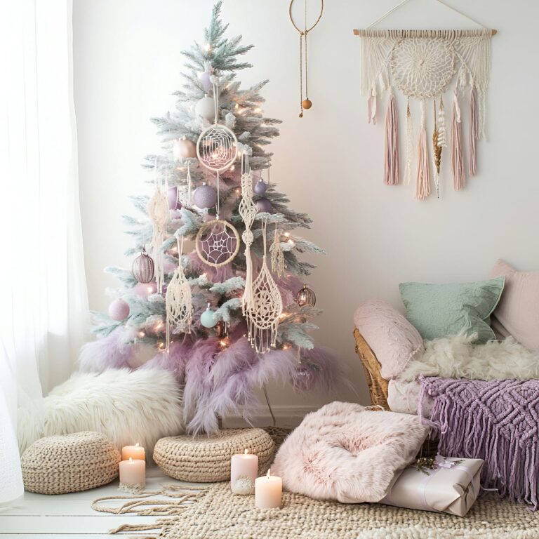 20 Pastel Christmas Trees To Inspire A Whimsical And Cozy Holiday Décor