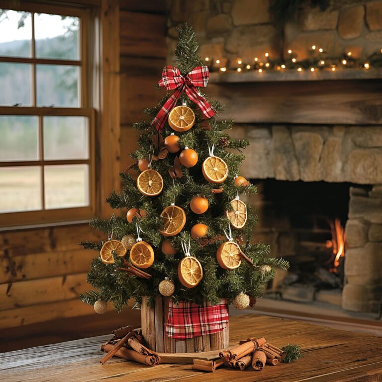 20 Rustic Christmas Trees Infusing Christmas Décor With Natural Charm