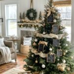 20 Rustic Christmas Trees Infusing Christmas Décor With Natural Charm