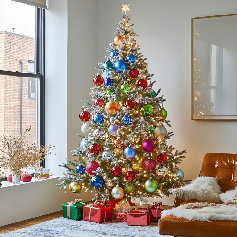 31 Multi-Colored Trees Perfect For A Vibrant Christmas