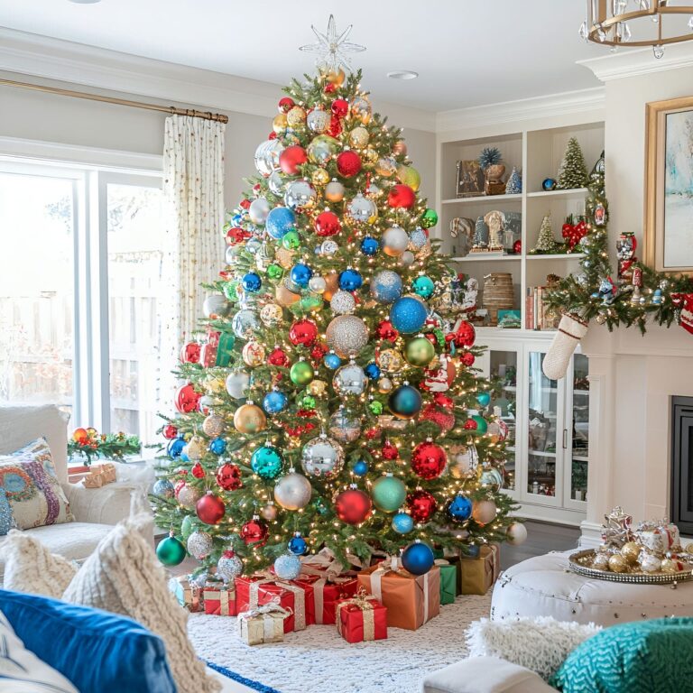 31 Multi-Colored Trees Perfect For A Vibrant Christmas