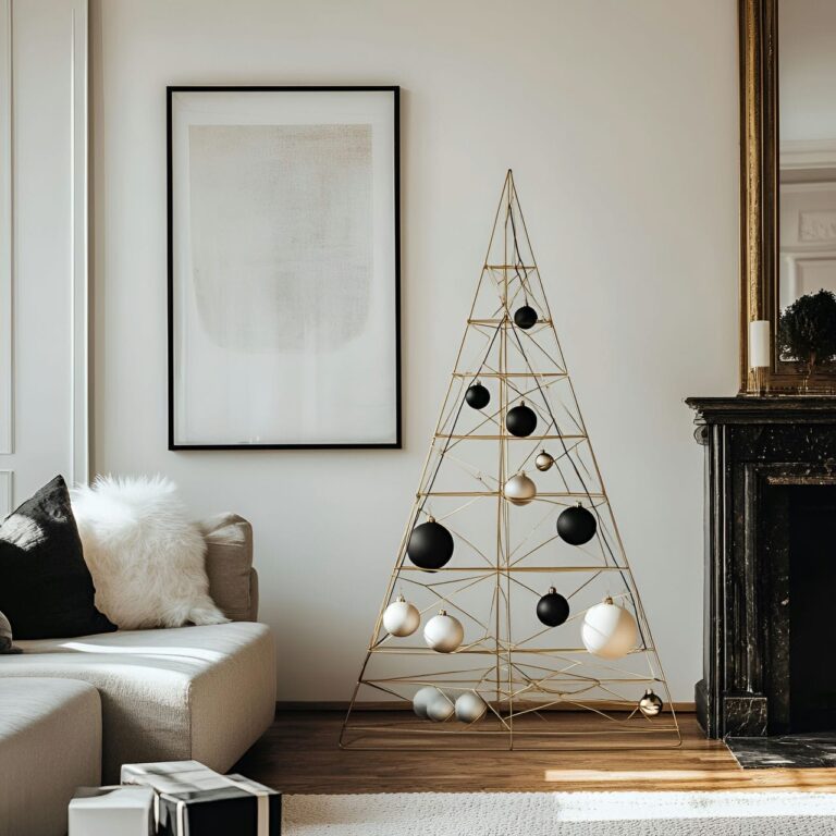 31 Minimalist Christmas Trees Bringing Elegant Simplicity To Décor