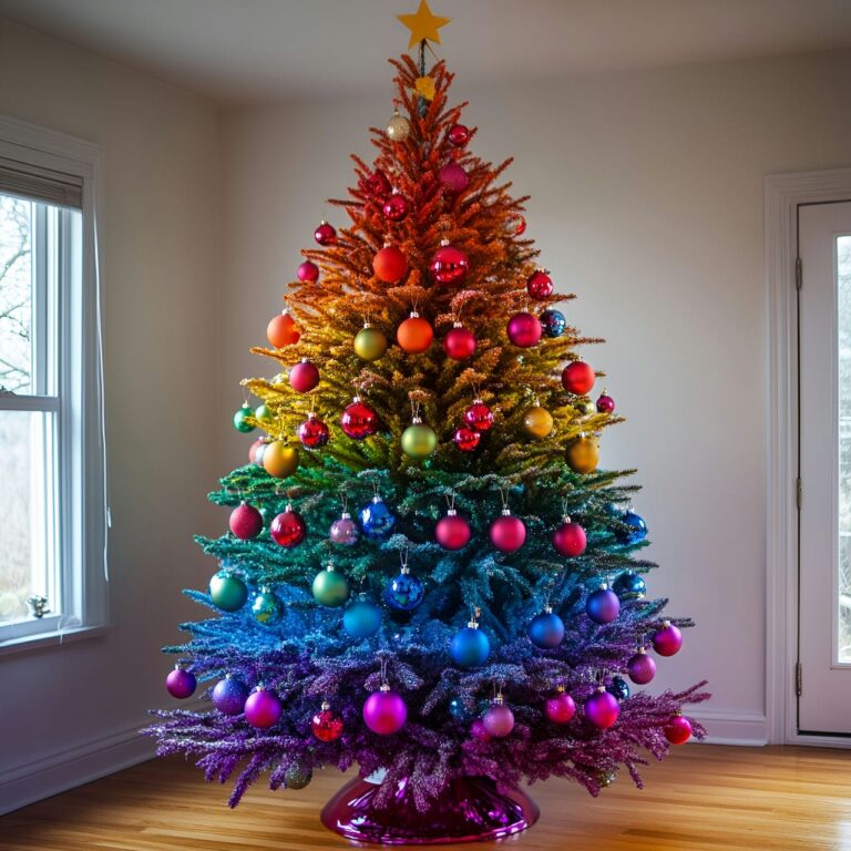 31 Multi-Colored Trees Perfect For A Vibrant Christmas